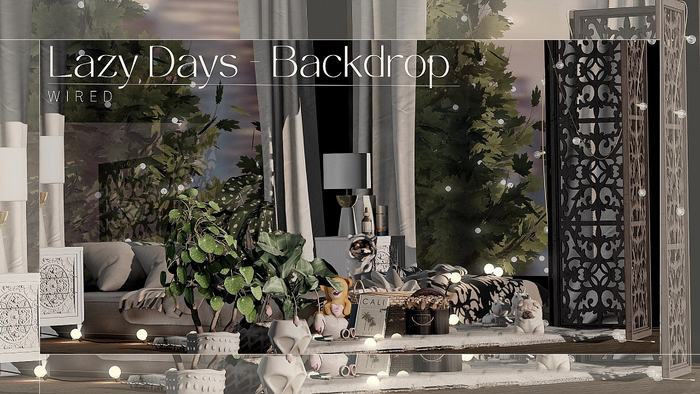 Second Life Marketplace [celavii] Lazy Days Backdrop